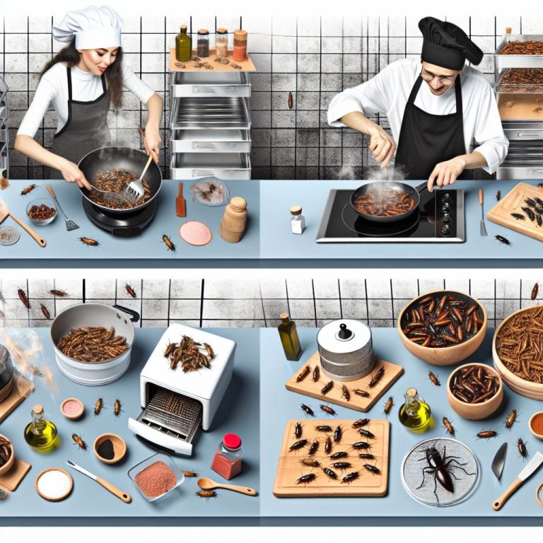 The best ways to cook crickets for a crispy snack.